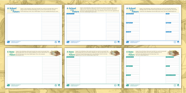 Homes and Schools of the Future: KS2 Design Activity Pack